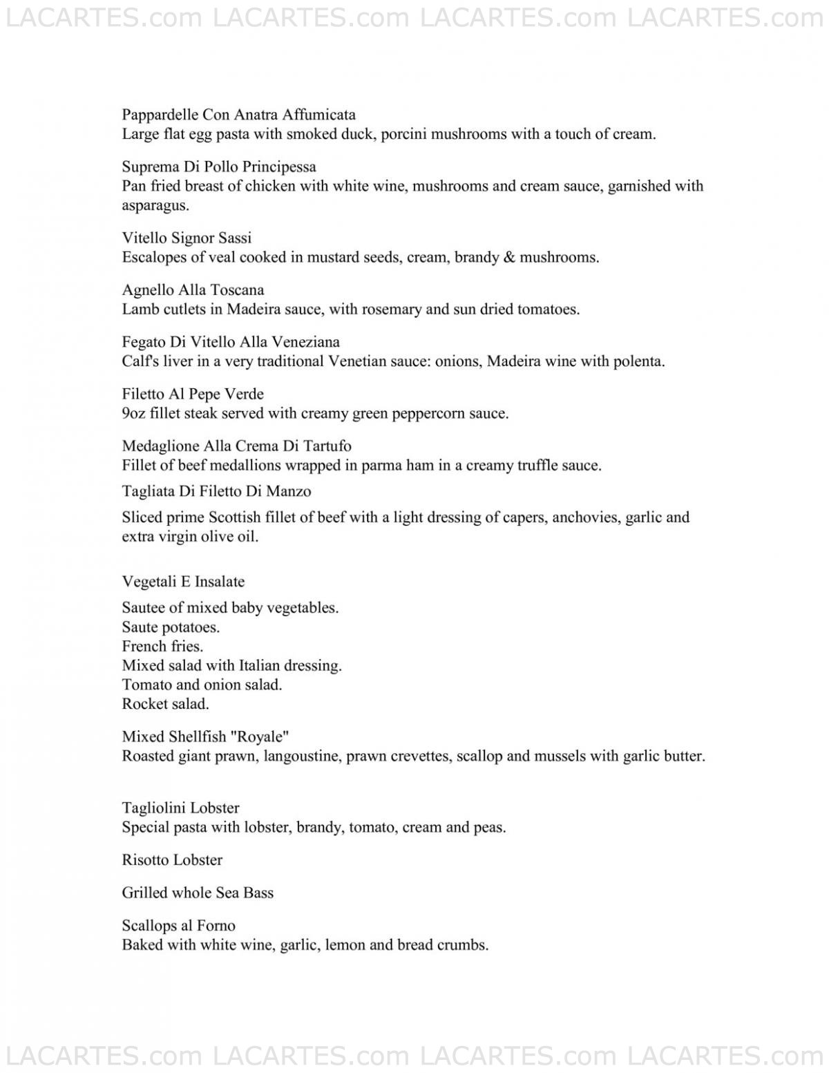 #2 of 6 Price Lists & Menus – San Carlo Birmingham Authentic Italian ...