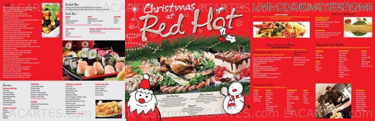 #1 of 2 Price Lists & Menus – Red Hot World Buffet Cardiff Cardiff ...